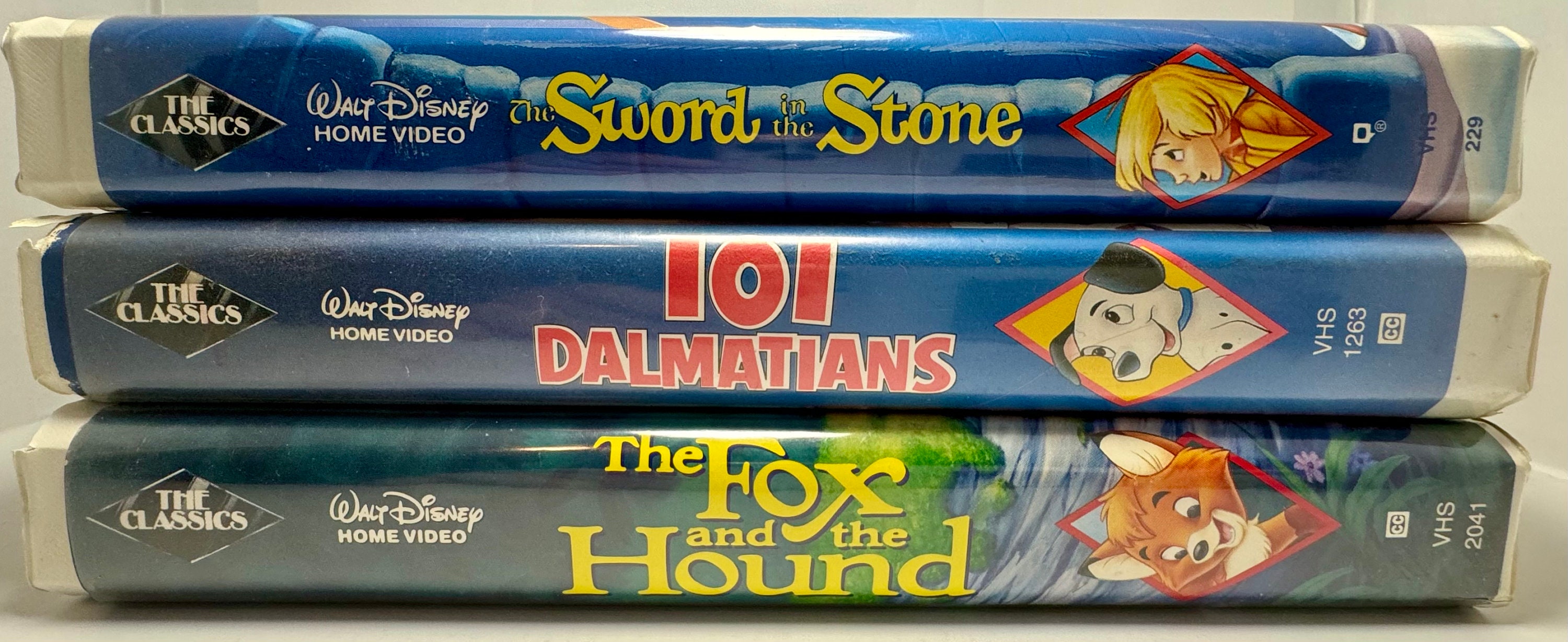 Vintage Walt Disney VHS Bundle W/ Rare BLACK DIAMOND Editions - Etsy