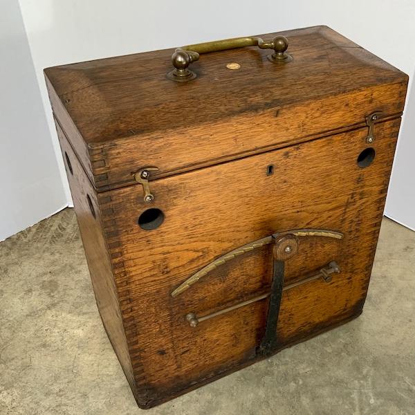 Antique Battery Box - Etsy