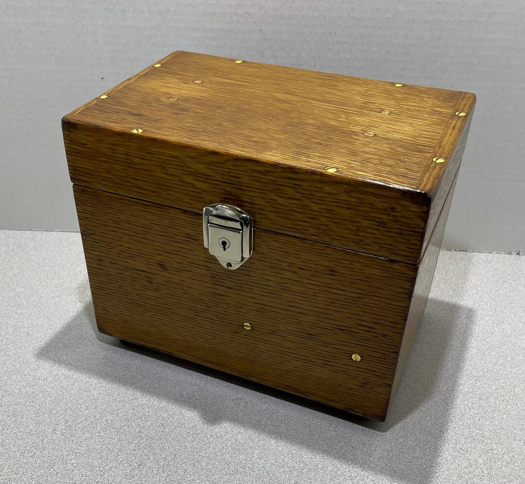 Antique Vintage Wooden Box From the Mid 1900's Made by Leeds & Northrup ...