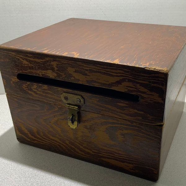 Antique Ballot Box - Etsy
