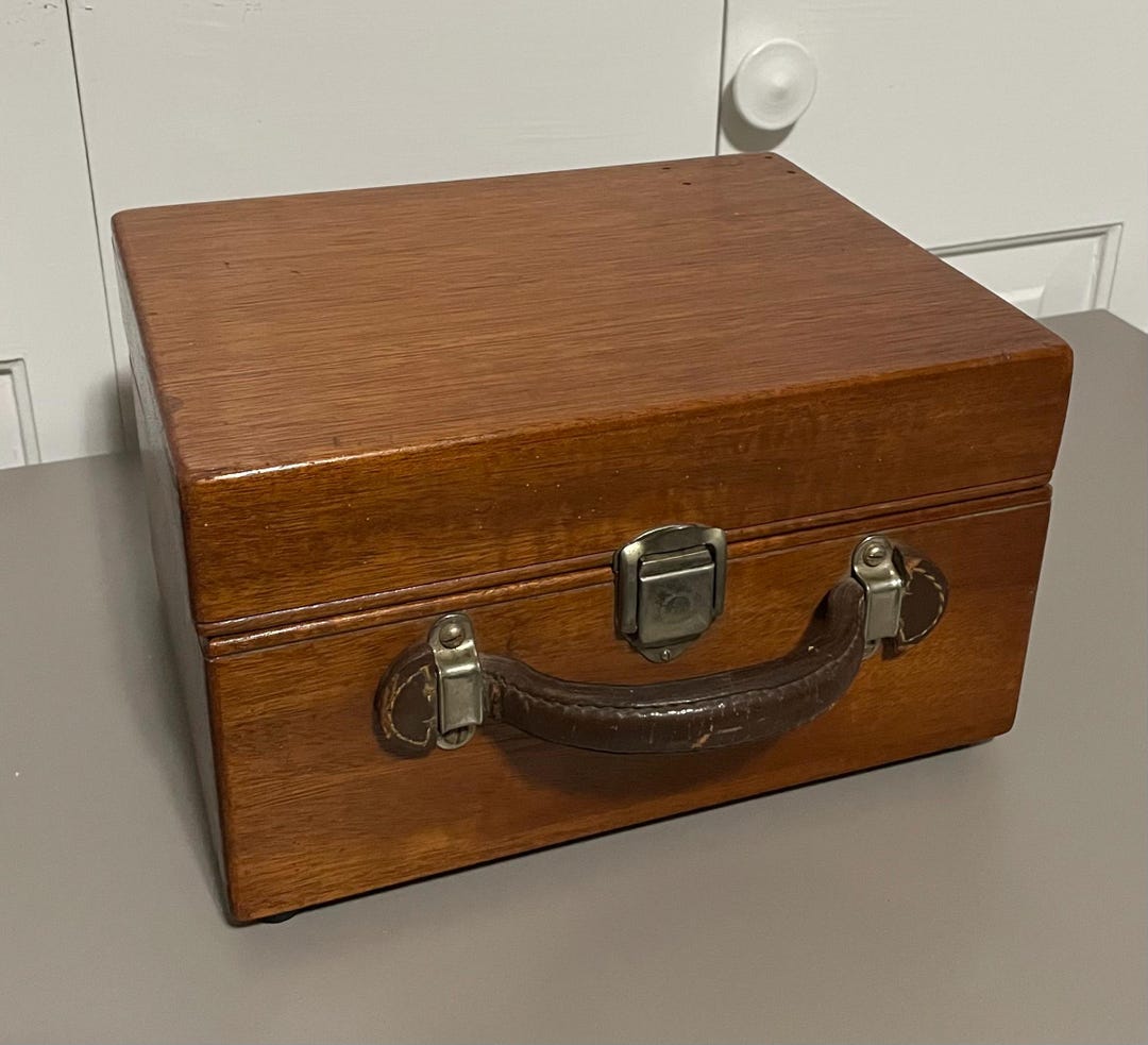 Antique Vintage Weston Meter Wooden Box From the 1950's Very Sturdy ...