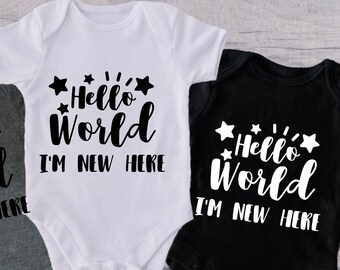 Baby Body Hello World - Etsy