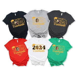 Photo Graduation Shirt, Family Matching Shirts, Proud Graduate Shirt ...