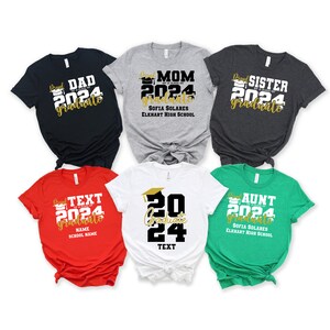 Graduation Family Shirts, Family Matching Shirts, Proud Graduate Shirt,personalized Squad T ...