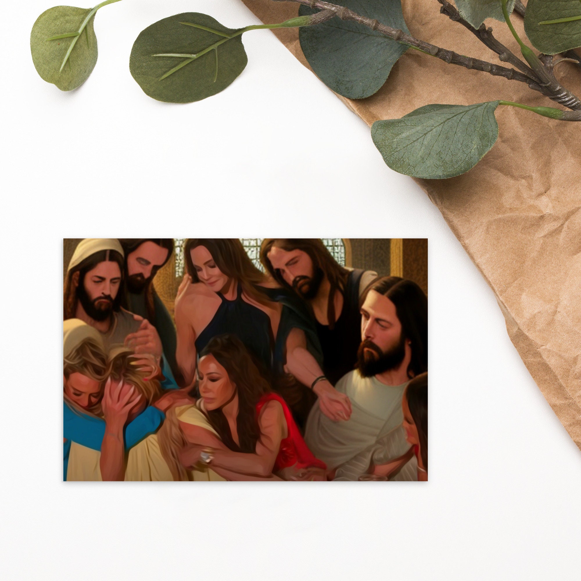 RHOSLC the Last Supper in Bermuda 6 X 4 Postcard Print, Bravo Fans ...
