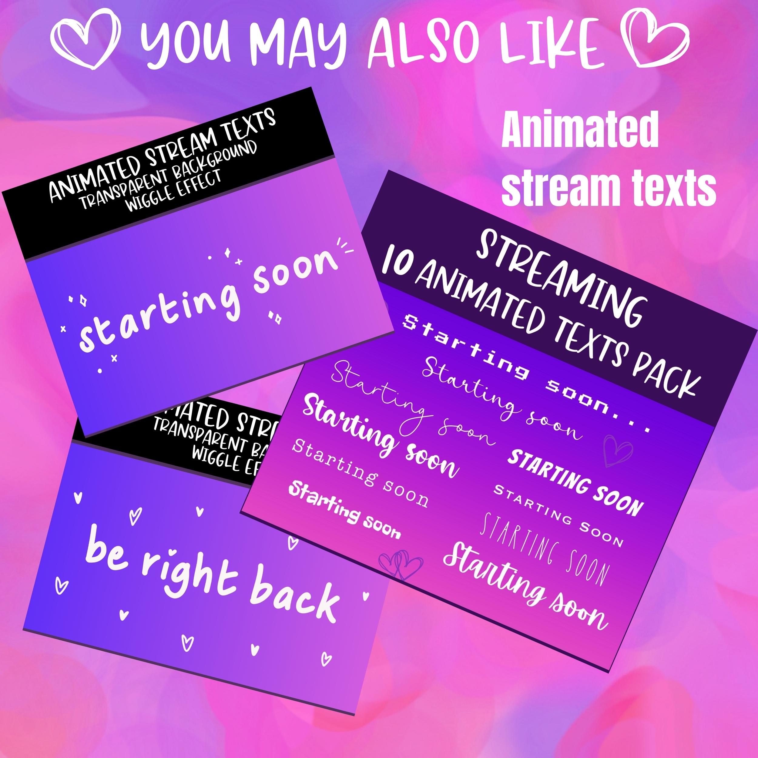 Webcam Overlay Starry Animated Frame for Streaming in Circle Format - Etsy