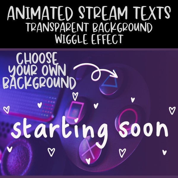 Stream Starting Soon - Etsy