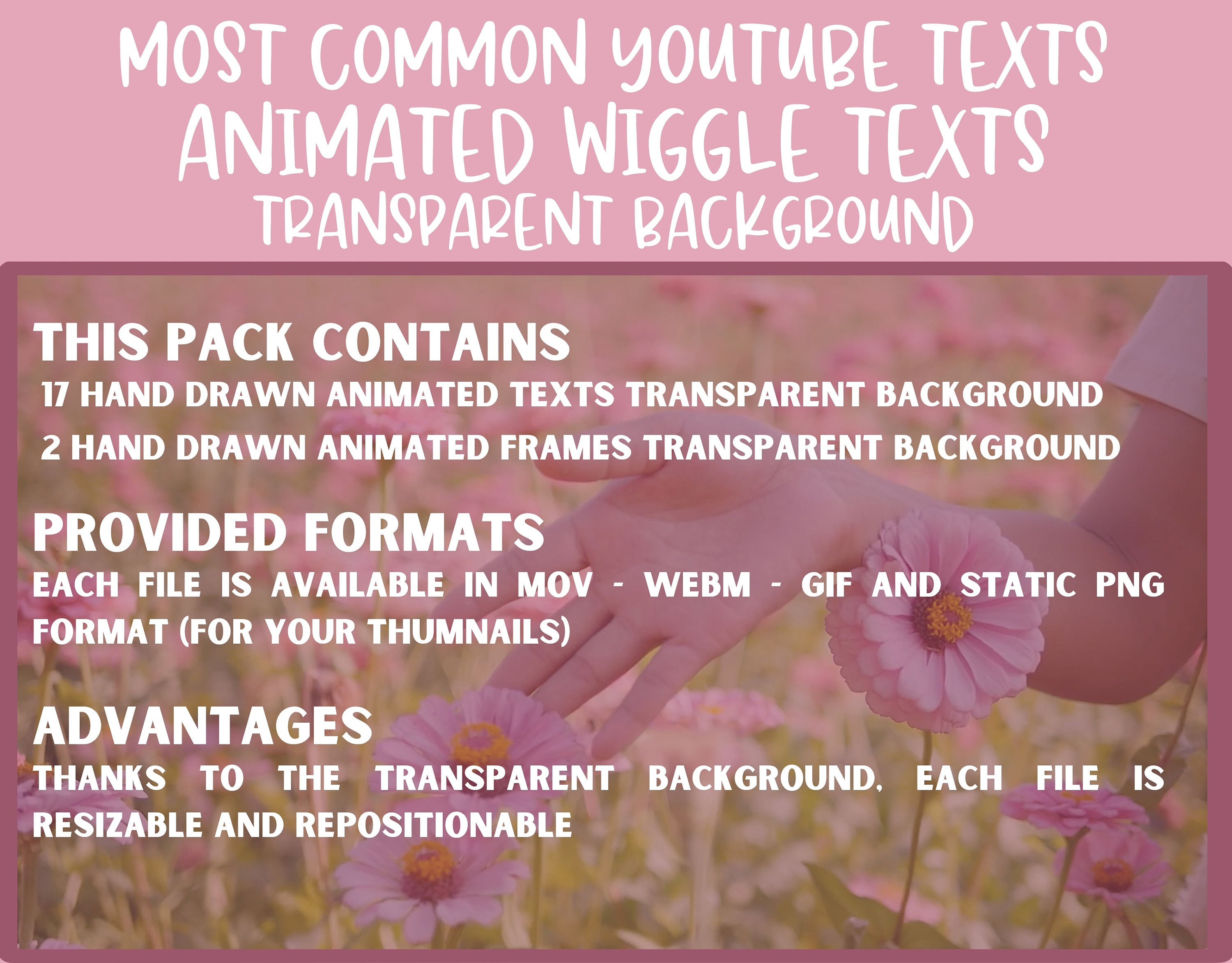 Most Common Animated Hand Drawn Wiggle Texts With 2 Animated Frames ...