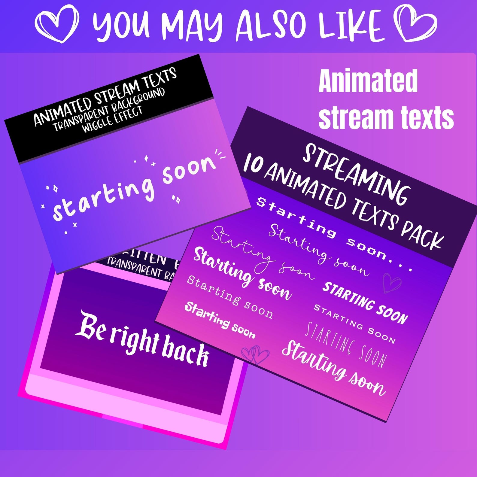 6 Static Gold Webcam Overlays for OBS and Streamlabs - Etsy