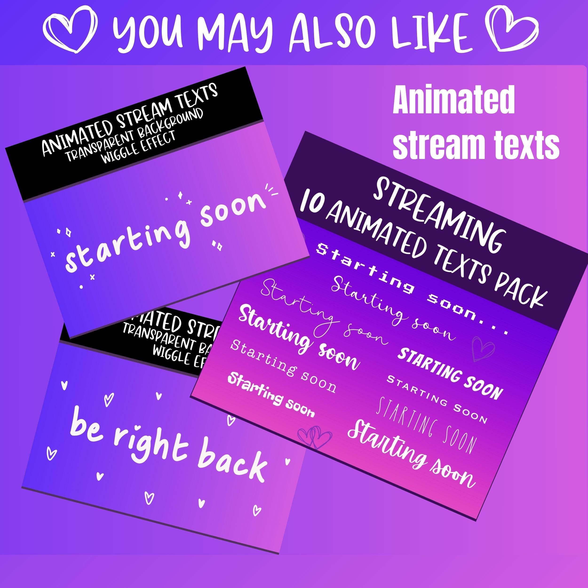 Webcam Overlay Animated Frame for Streaming Running Dots in Square ...