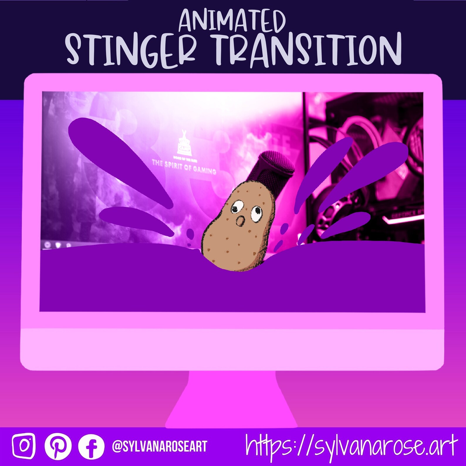 Dumb Potato - Twitch Stinger Transition - Transition Twitch Anime ...