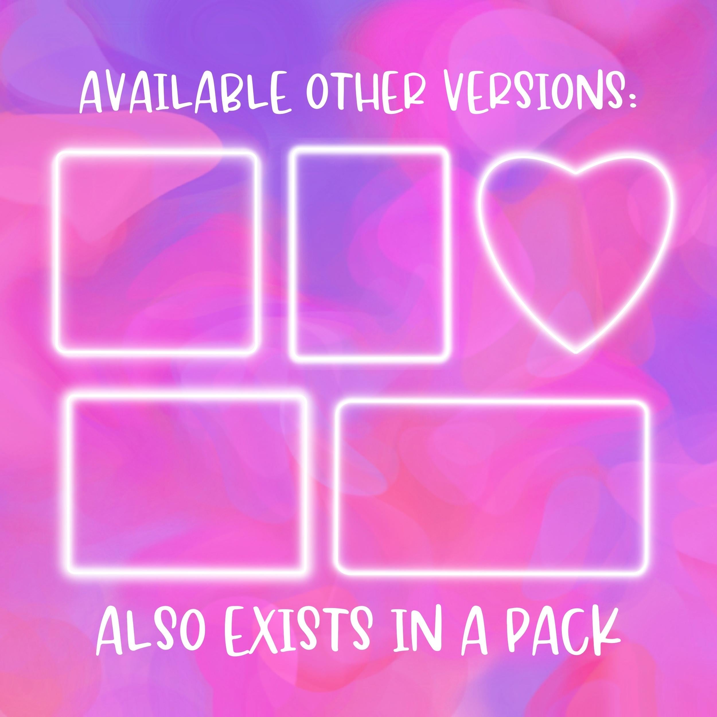 Static Neon Circle Webcam Overlay for Streaming, Twitch, Kick, OBS ...