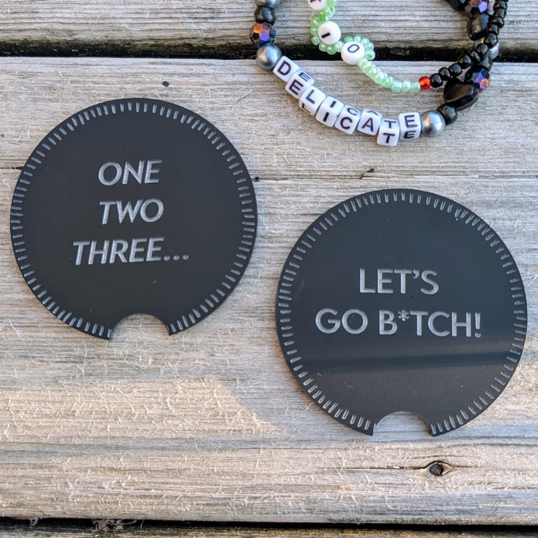 TS R.EP Themed Car Coaster Sets, Music Themed Car Coasters, Gifts for ...