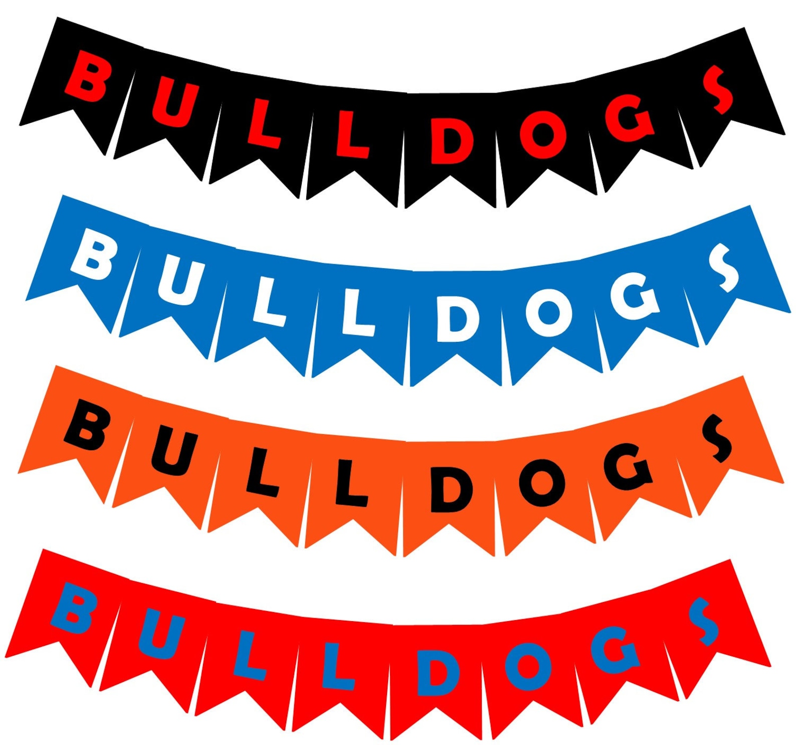 Bulldogs, Go Dawgs, Banner, Photo Booth, Tailgate, Graduation Party ...