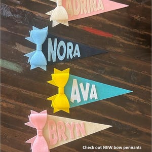 Personalized Name, Custom Dorm Room Pennant, Roommate, Dorm Decor ...