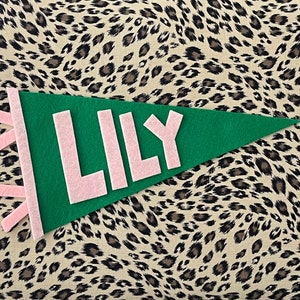 Personalized Name, Custom Dorm Room Pennant, Roommate, Dorm Decor ...