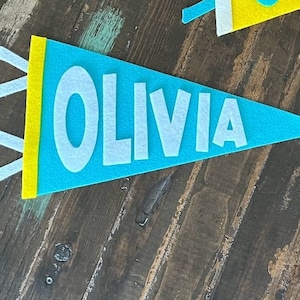 Personalized Name, Custom Dorm Room Pennant, Roommate, Dorm Decor ...