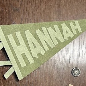 Personalized Name, Custom Dorm Room Pennant, Roommate, Dorm Decor ...