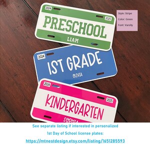 Back to School Pennant, 1st Grade Pennant, 1st Day of School, Felt ...