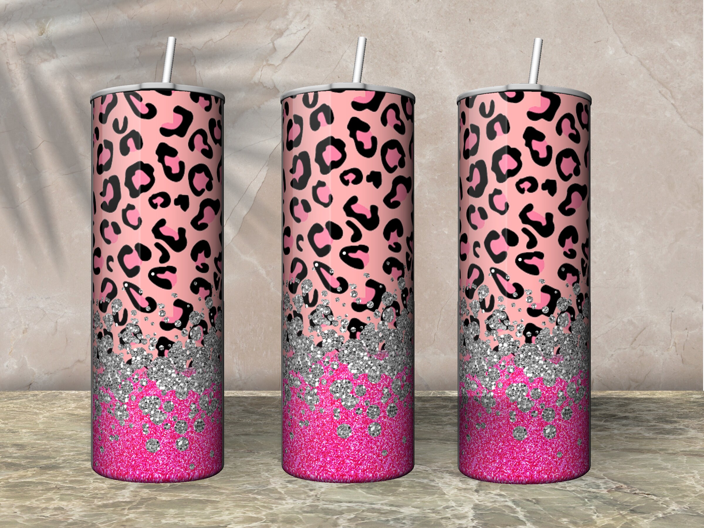 Rainbow Leopard Print Bleach Stain Add Your Text Wrap Custom - Etsy