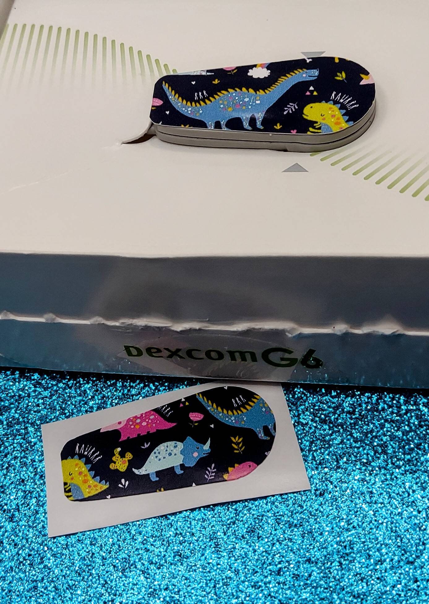 Colorful Kids Dinosaur Dexcom Patch - Etsy