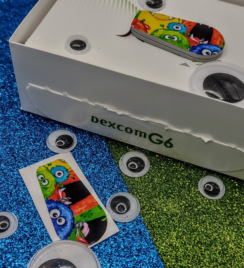Fuzzy Monsters Dexcom Decal | Etsy