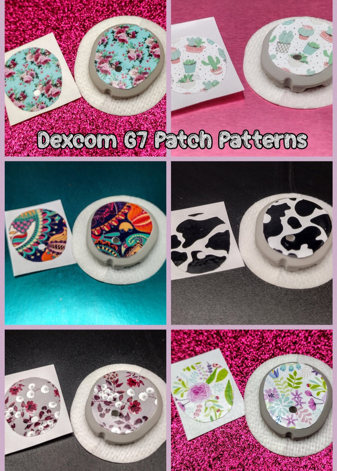 Fun Dexcom G7 Patches - Etsy