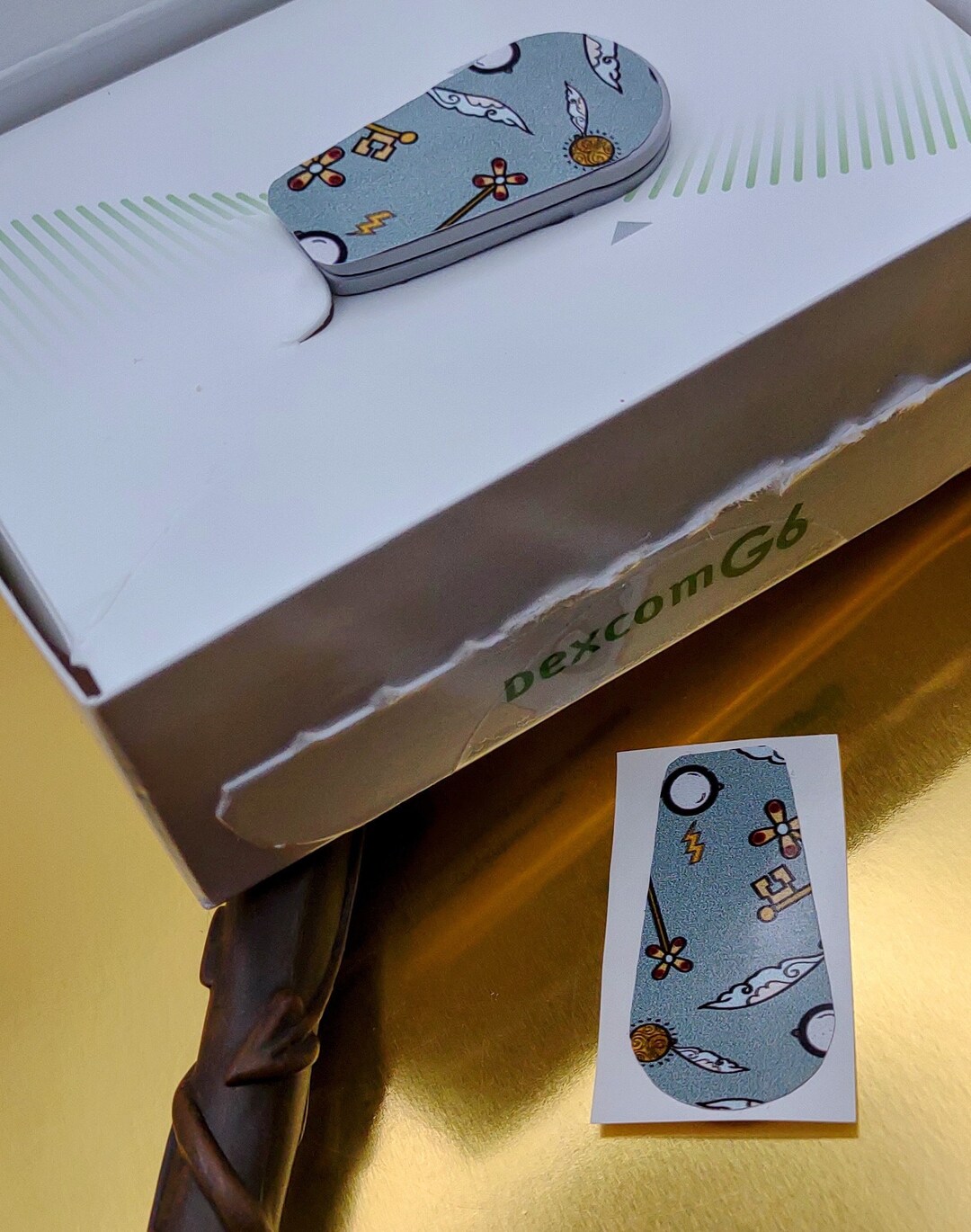 Wizards Castle Pattern Dexcom Decal - Etsy