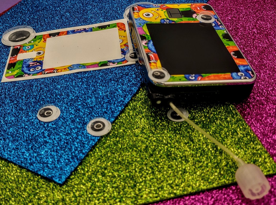 Fuzzy Monsters T-slim Decal - Etsy