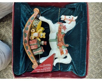 Ceramic Rocking Horse - Etsy