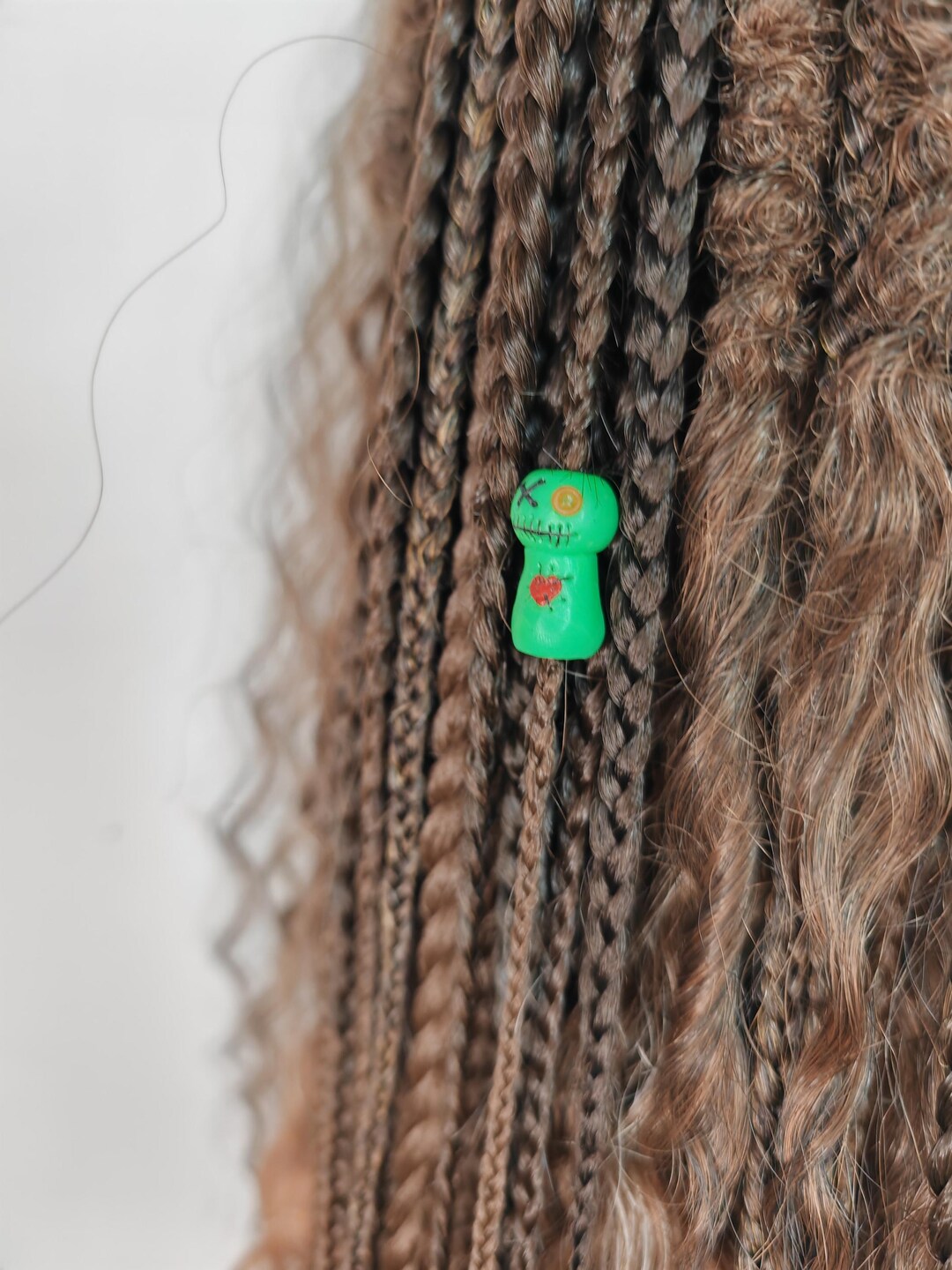 Voodoo Decoration for Dreads and Braids. Ready-to-use Accessory for ...