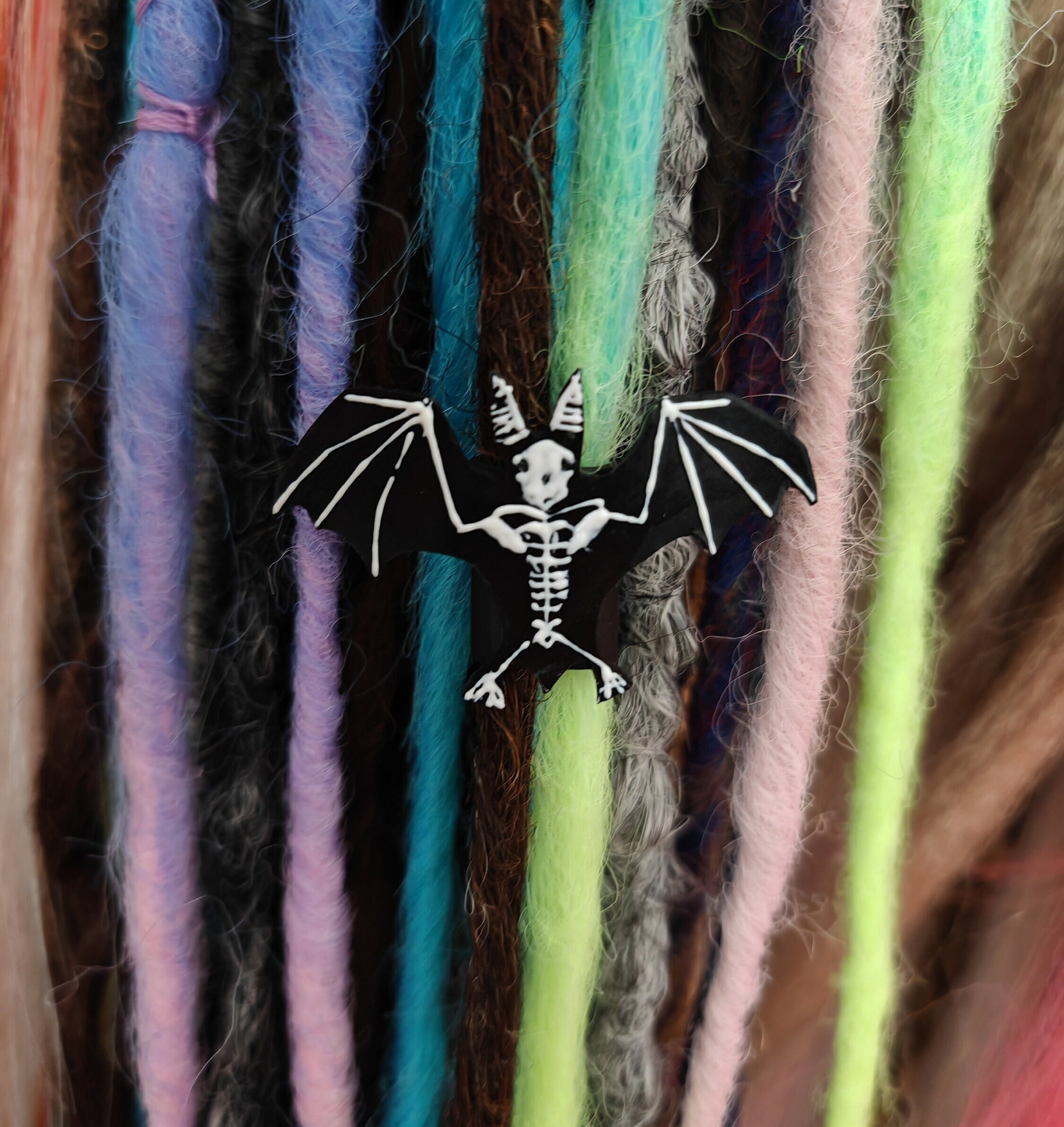 Dreadlock Bat Beads/decoration for Your Friend With Braids, Dreadlocks ...