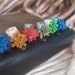 Succulent Beads for Dreadlocks / Colorful Plants for Braids - Etsy