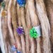 Succulent Beads for Dreadlocks / Colorful Plants for Braids - Etsy