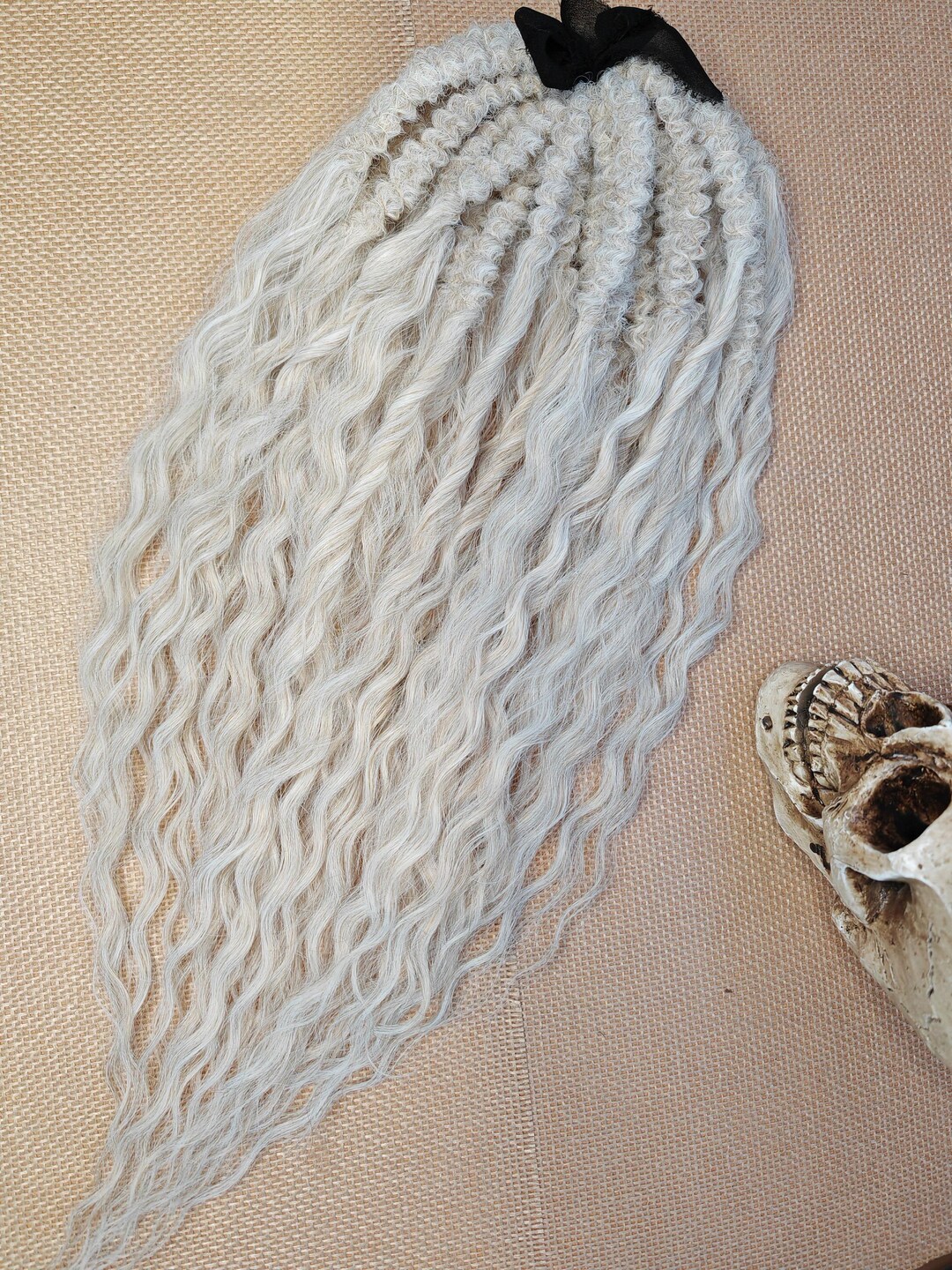 Curls Curl Natural Shades High Volume Dreadlock Blond Colors. 55 Cm (21 ...
