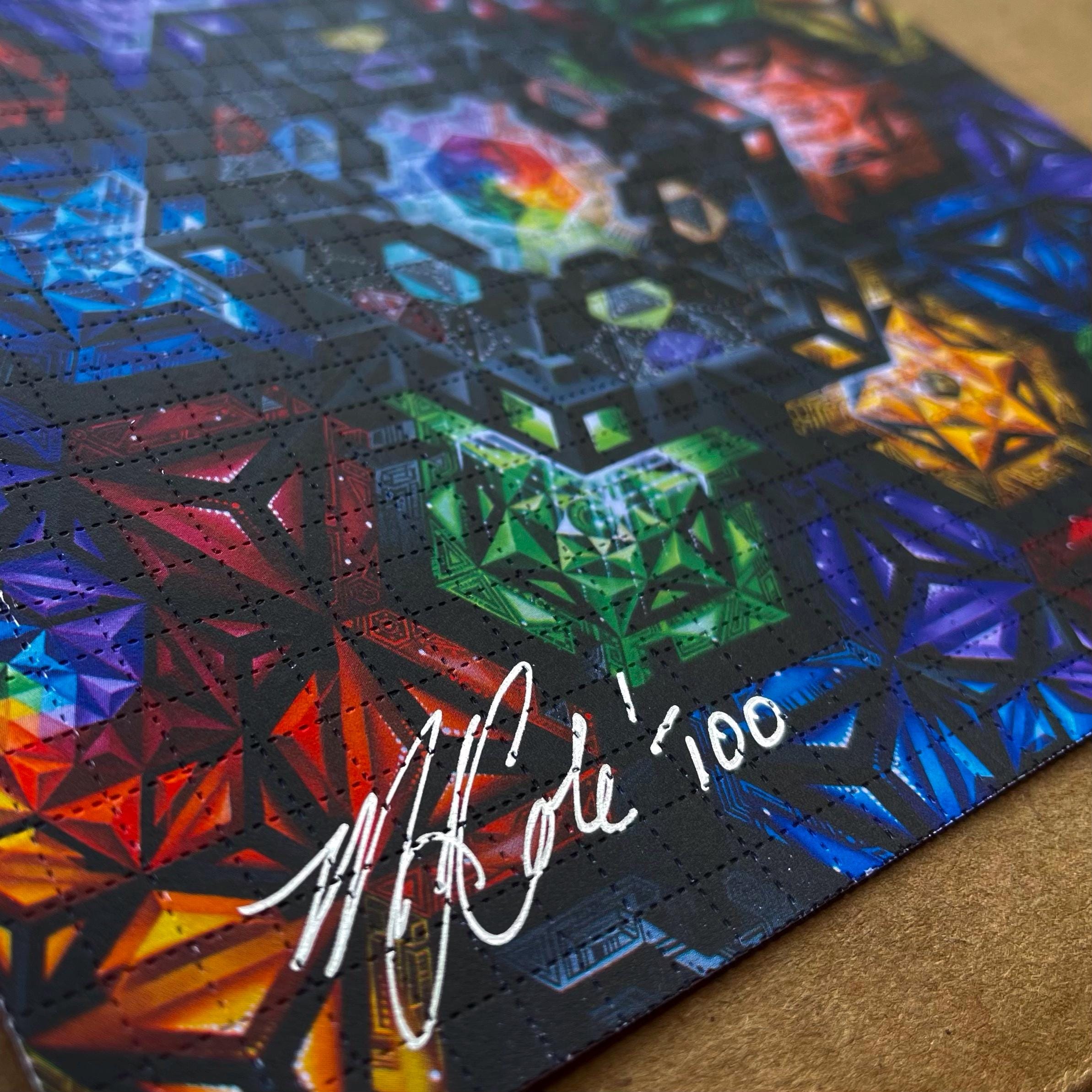 Prismatica Blotter Art by Mechmaster Mike - Etsy