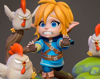 Zelda 3d Model - Etsy