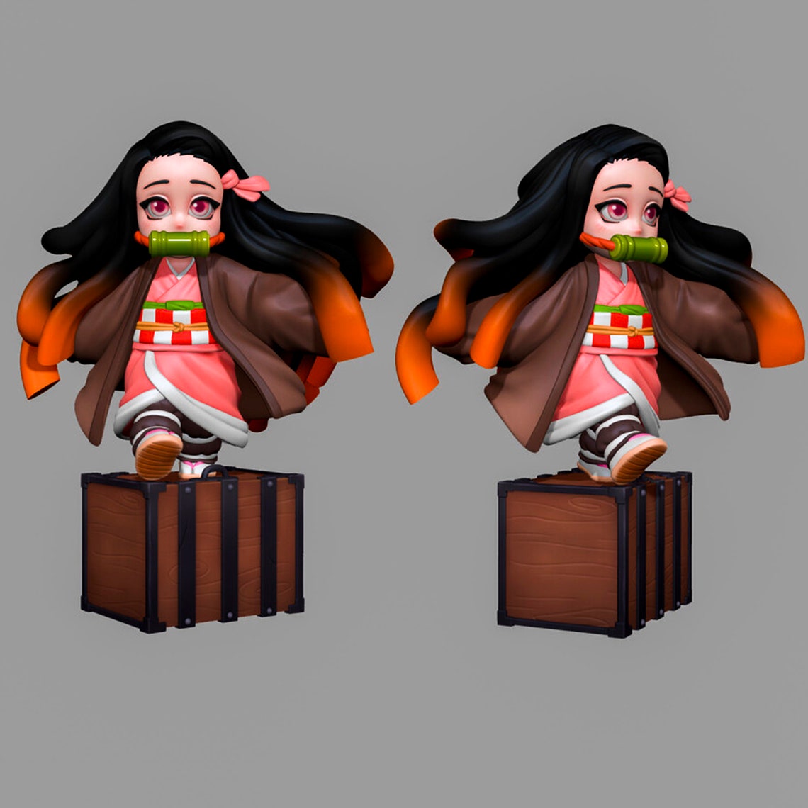 STL File Anime Character 3D Model | Etsy Canada