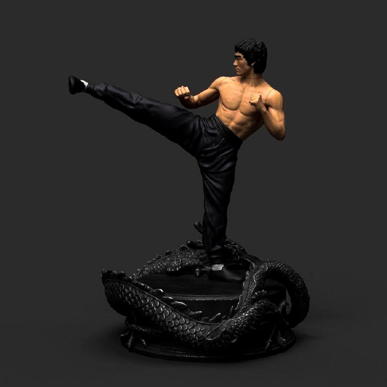 STL Bruce Lee 3D Model - Etsy