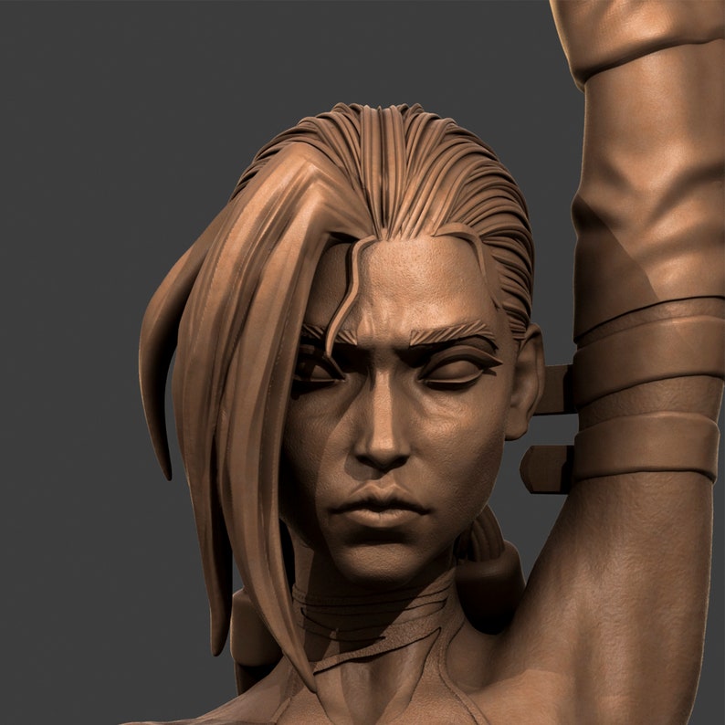 STL File Jinx League of Legends 3D Model - Etsy Finland