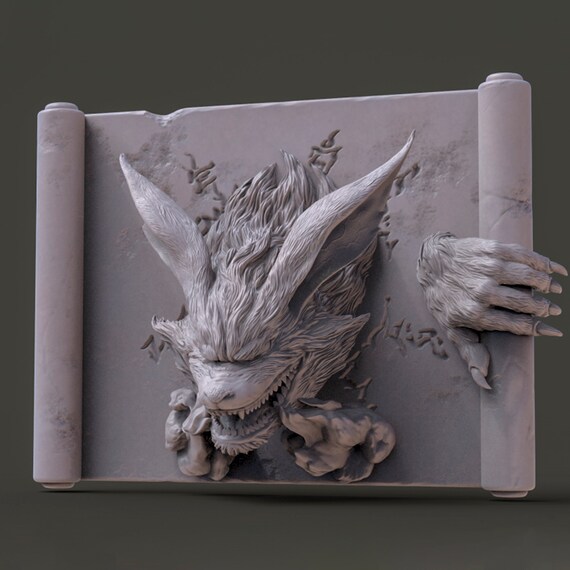 STL File Anime Character 3D Model - Etsy