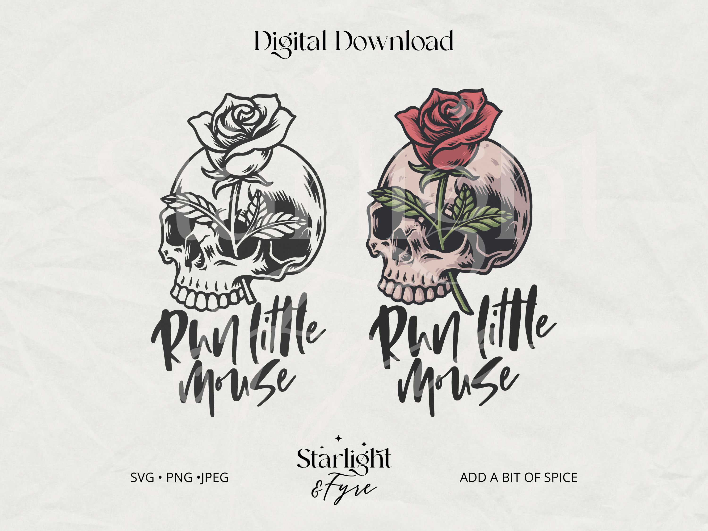 Run Little Mouse Digital Download, Thriller, Haunting, Book Quote ...