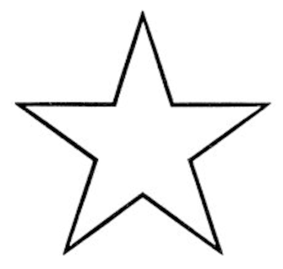 Simple Star - Etsy