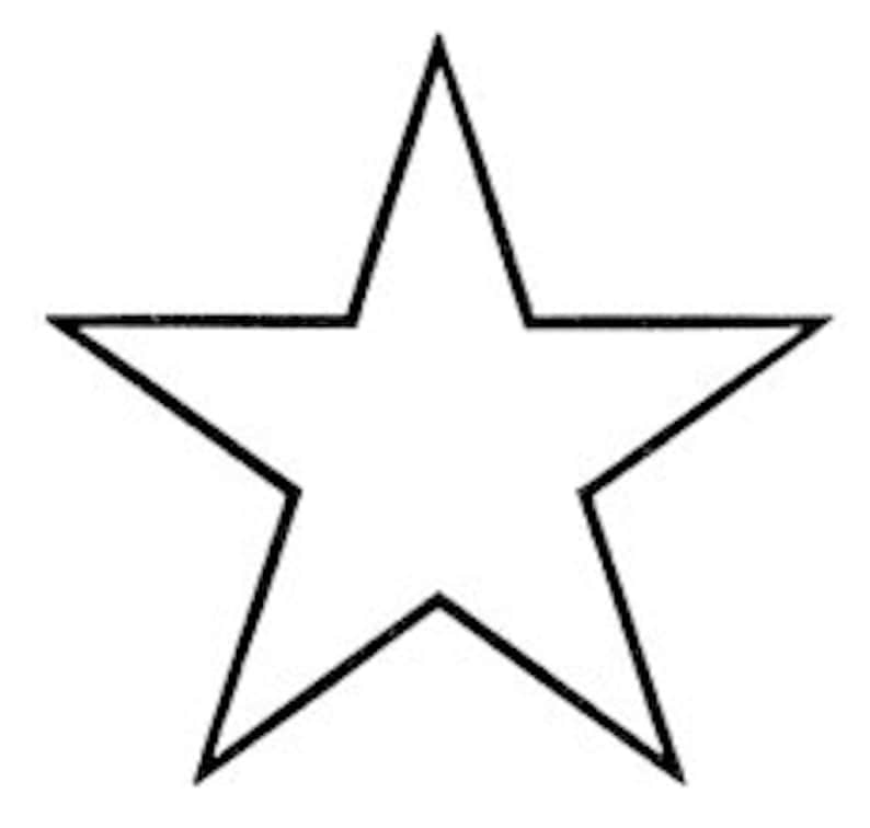Simple Star - Etsy