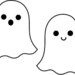 Simple Halloween Ghost - Etsy