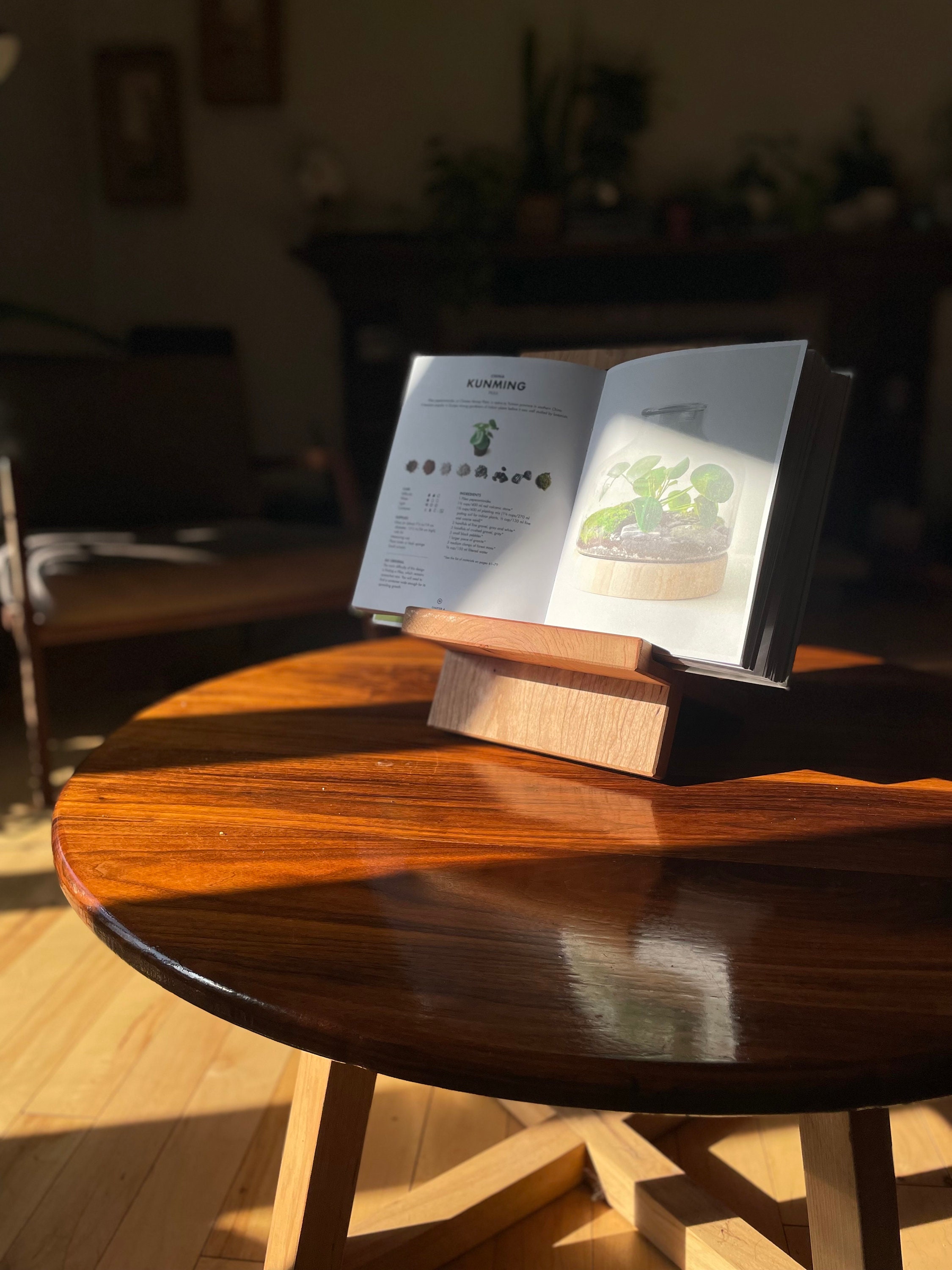 Folding Recipe Book Stand - Etsy