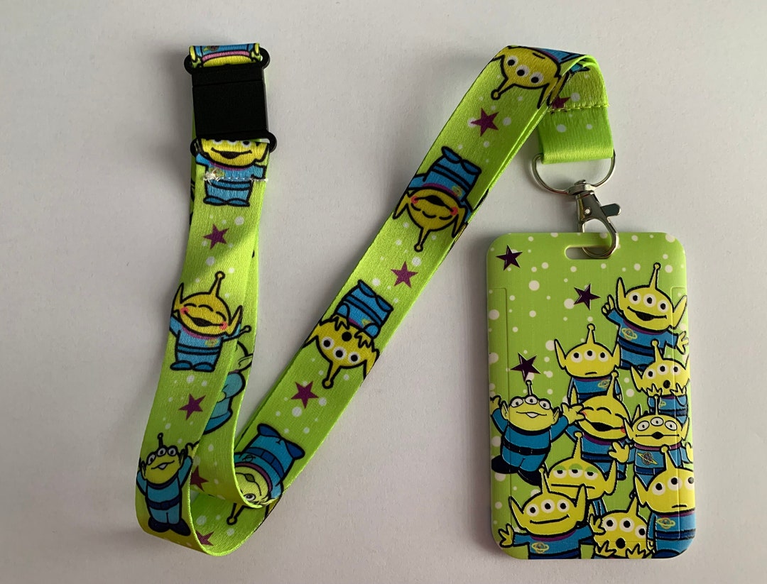 Toy Story Alien Lanyard & Portrait Badge Holder - Etsy