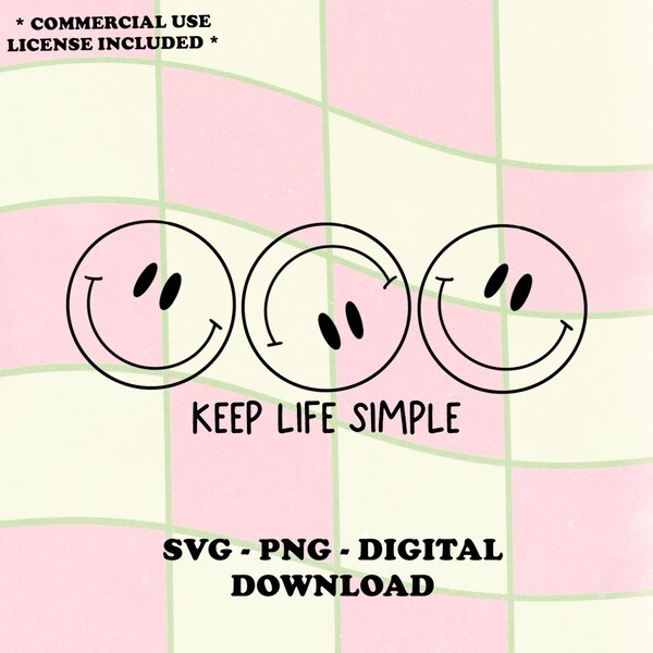 Life is Simple - Etsy