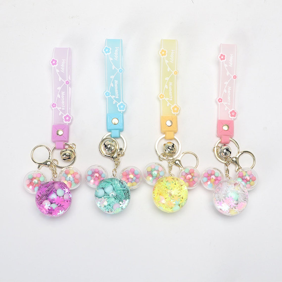Boba Baby Liquid Keychain, Boba Keychain, Kawaii, Kawaii Keychains ...