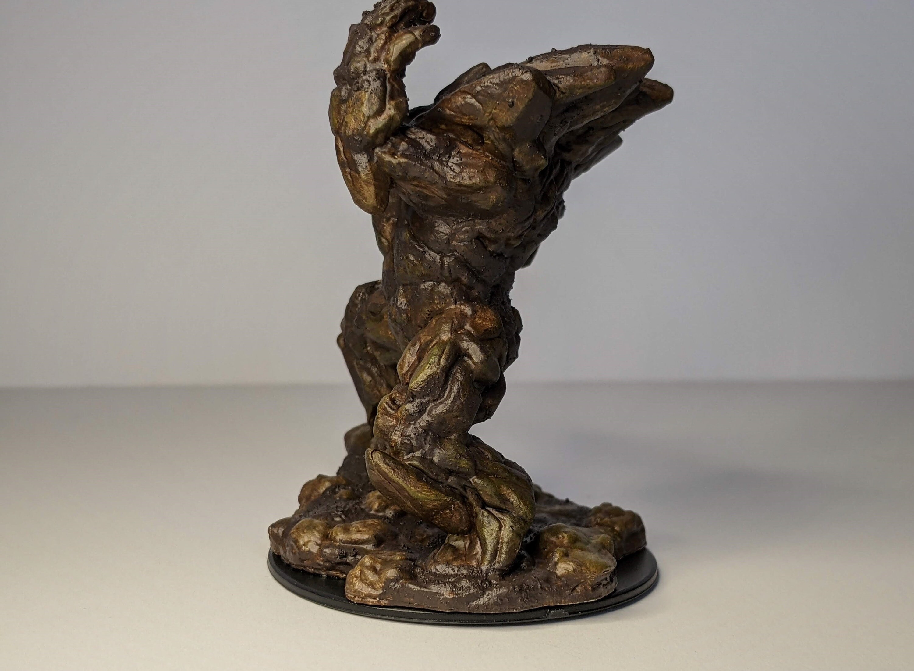 Earth Elemental Miniature Painted Dungeons & Dragons - Etsy